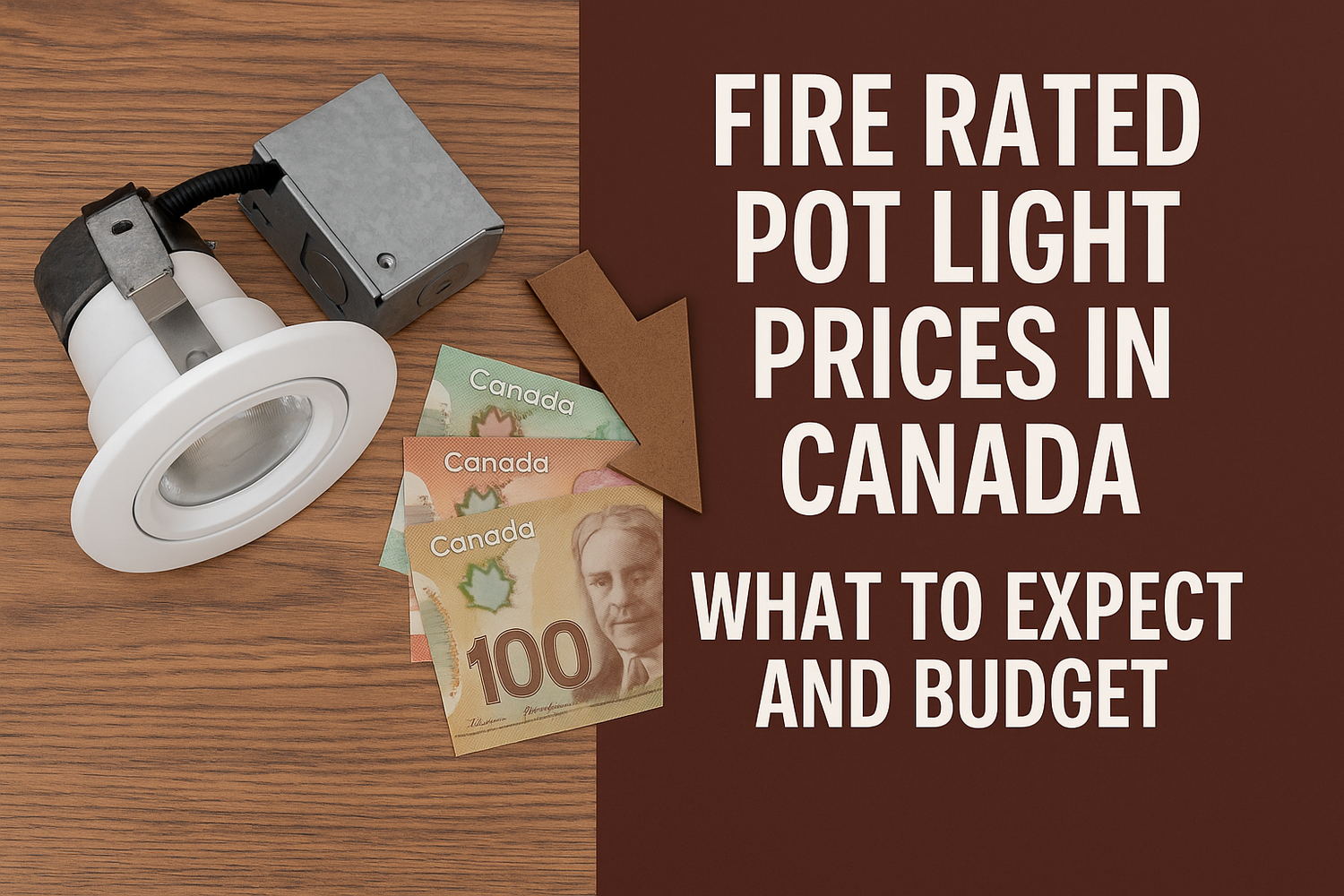 Fire Rated Pot Light Prices In Canada What to Expect and Budget