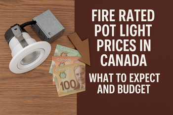 Fire Rated Pot Light Prices In Canada What to Expect and Budget